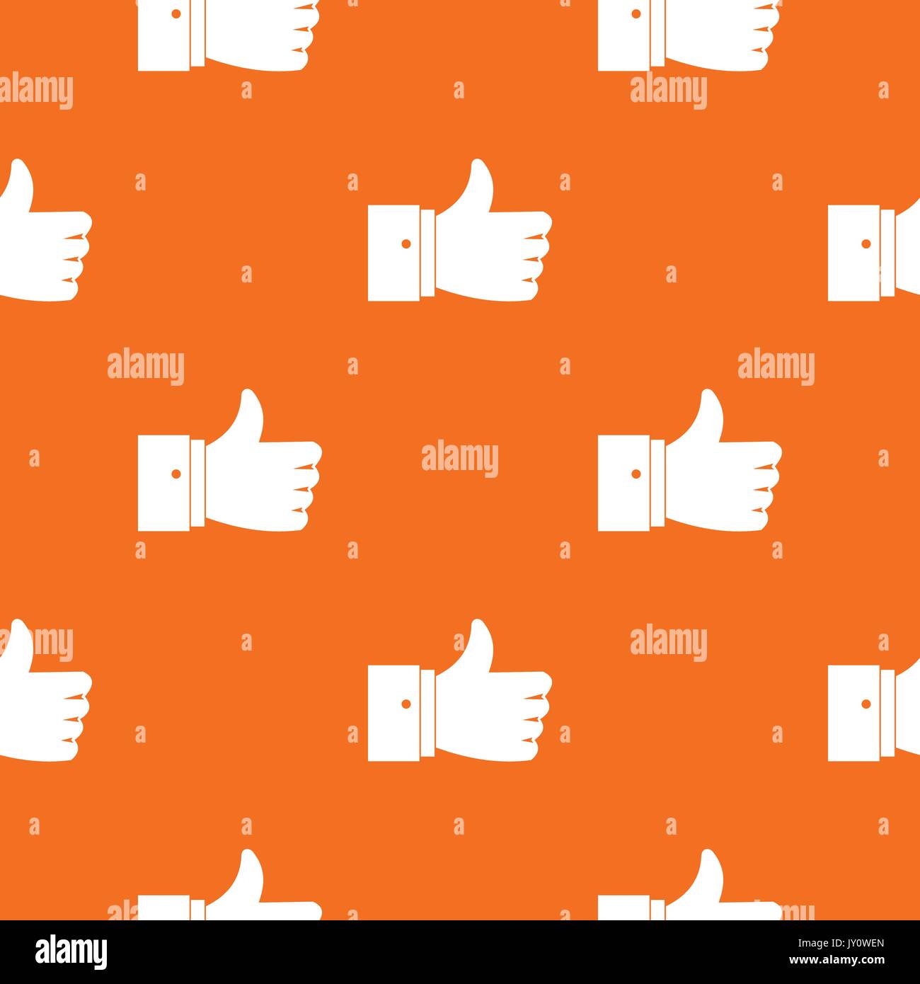 Thumb up gesture pattern seamless Stock Vector Image & Art - Alamy