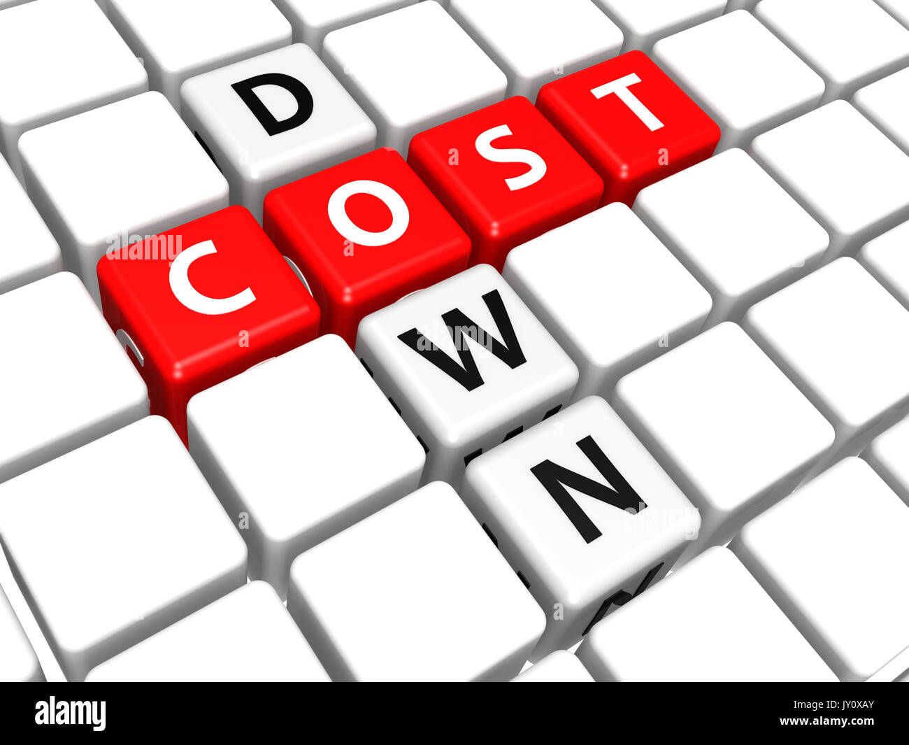 Cost down image with hi-res rendered artwork that could be used for any ...