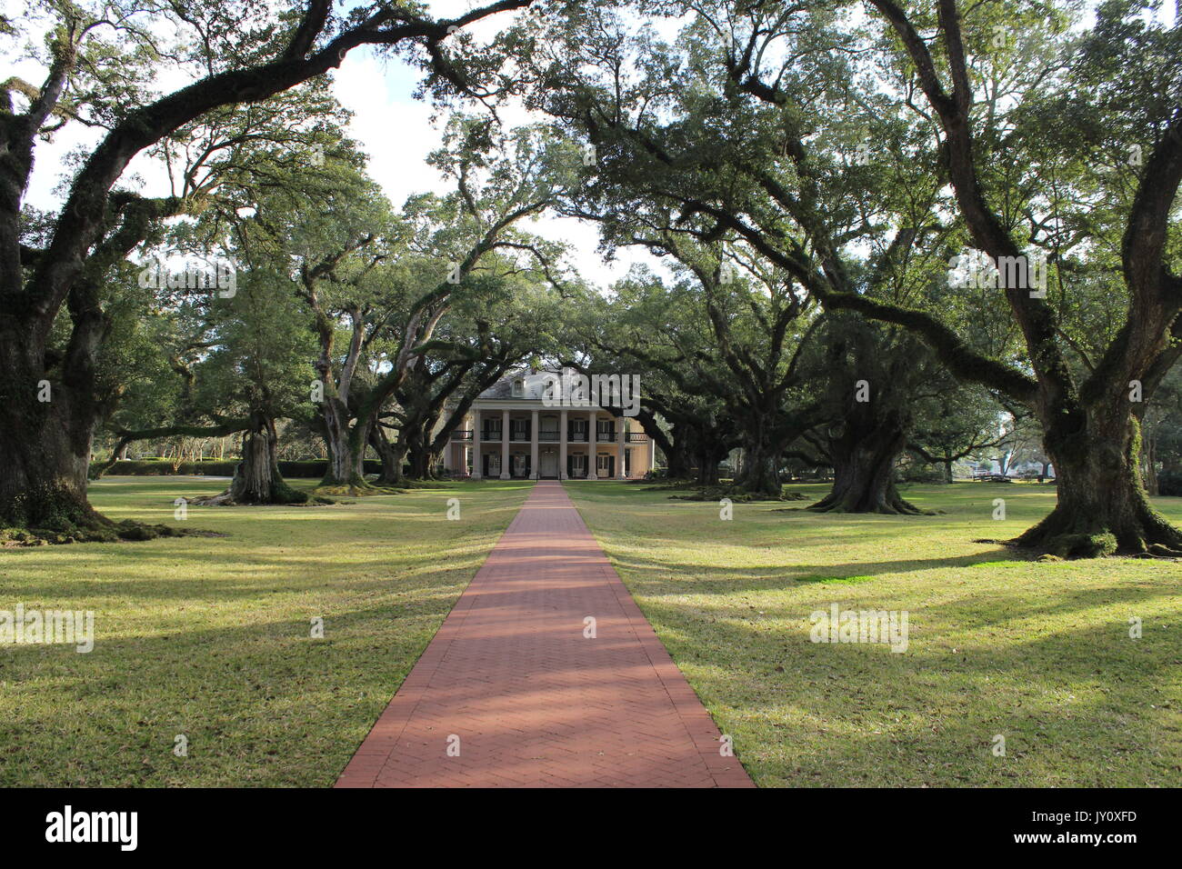 Oak Alley Plantation in Louisiana Stock Photo - Alamy