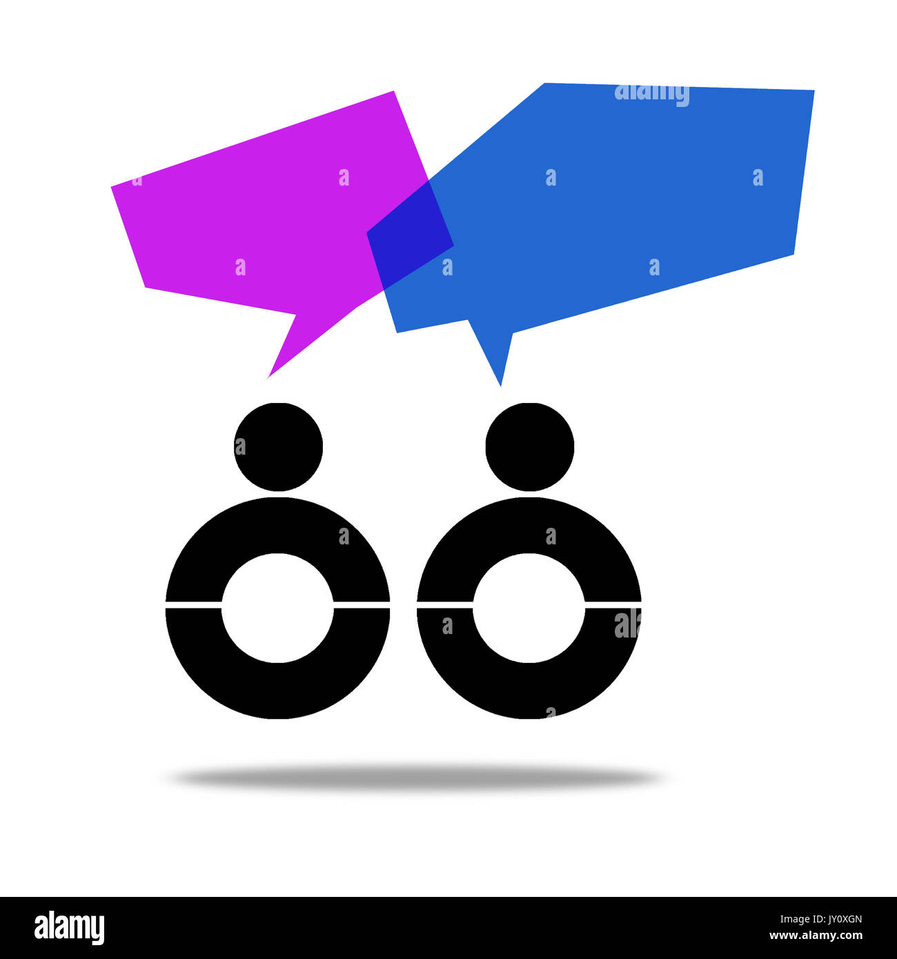 Conversation image with hi-res rendered artwork that could be used for ...