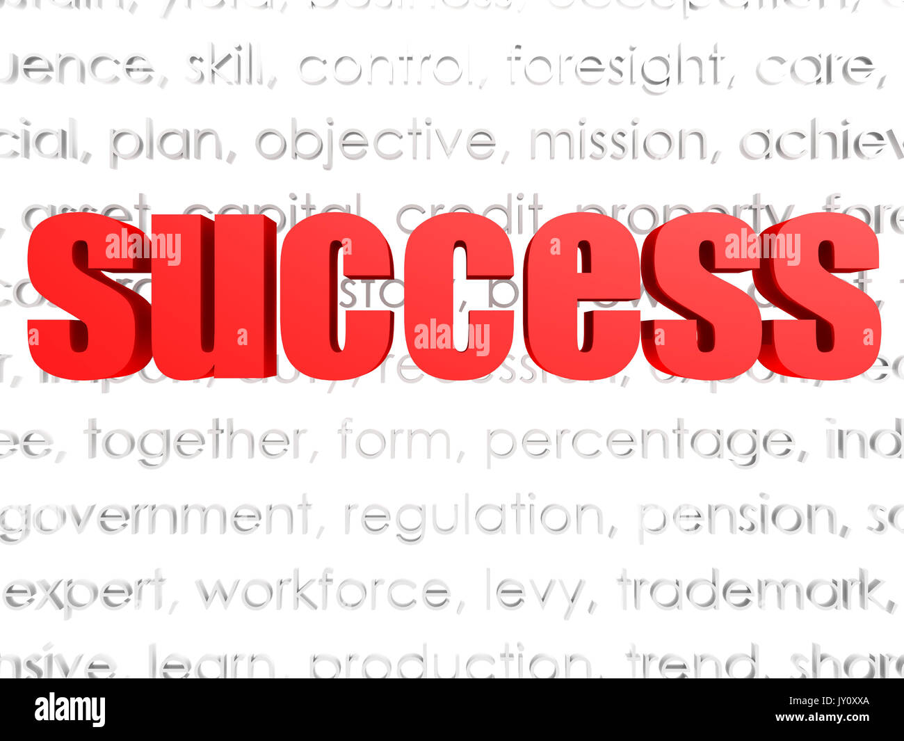 Success word cloud concept image with hi-res rendered artwork that ...