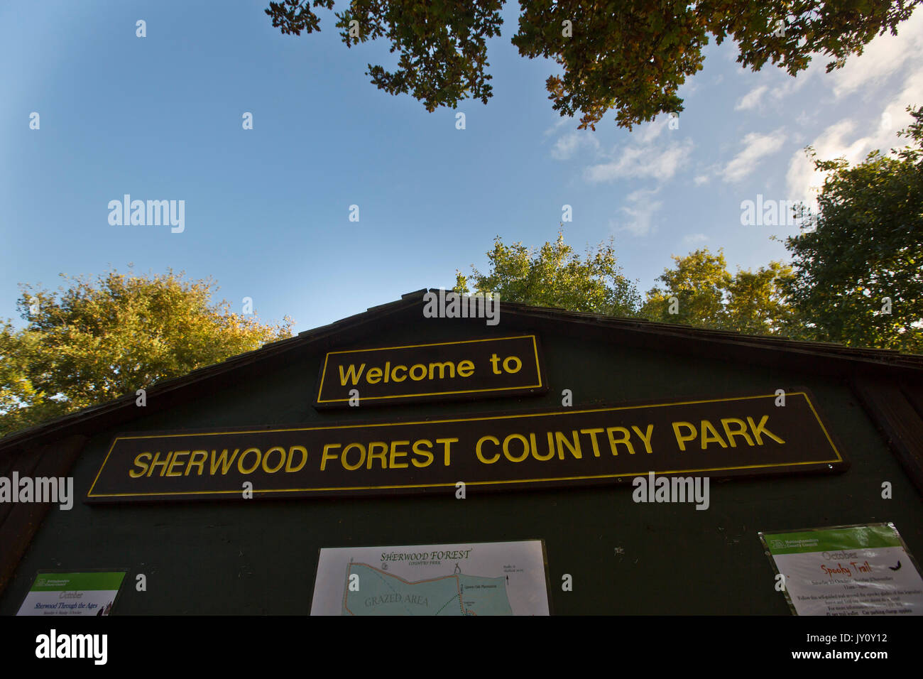 Sherwood forest hi-res stock photography and images - Alamy