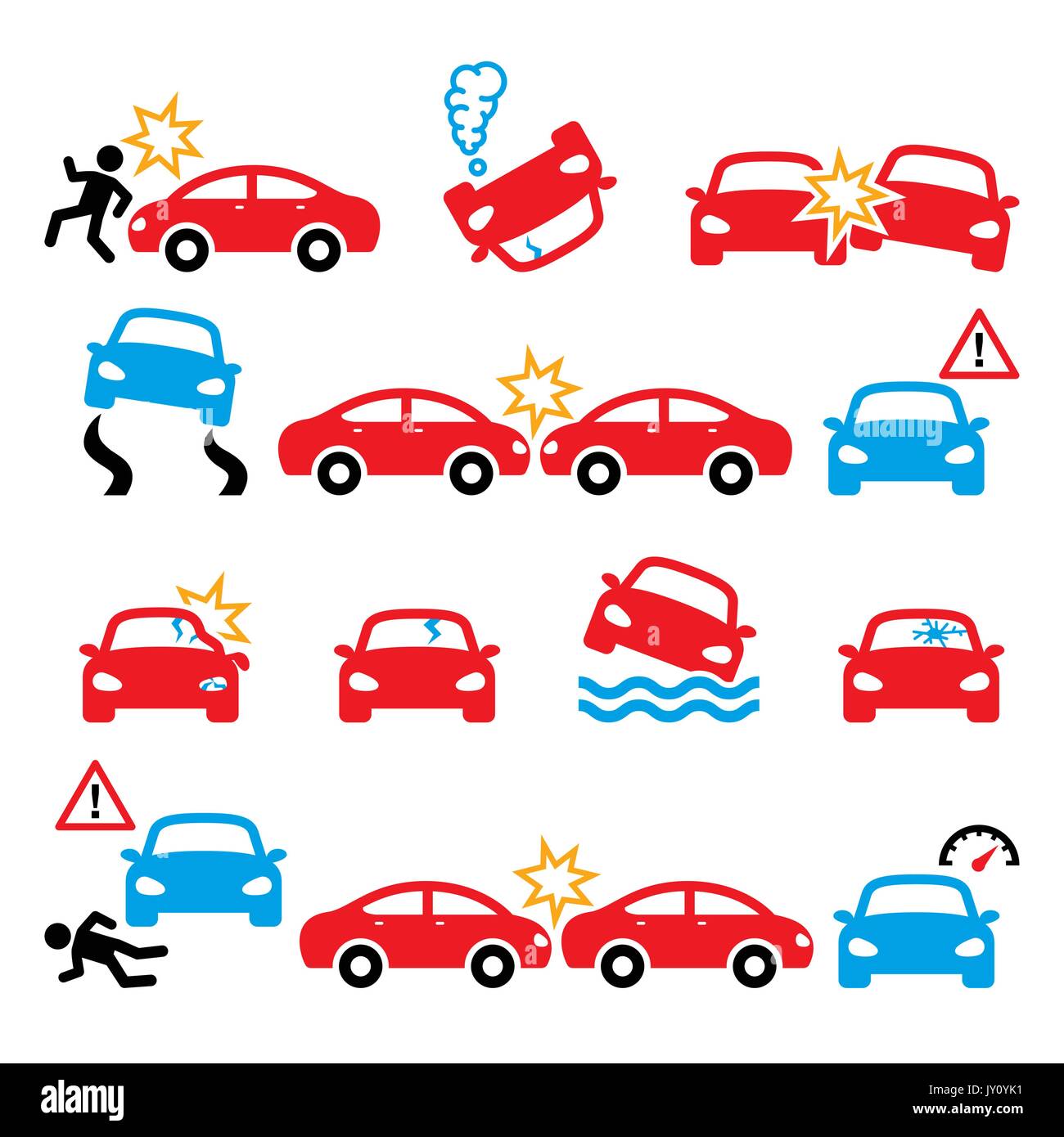 Speeding lights and person Stock Vector Images - Alamy