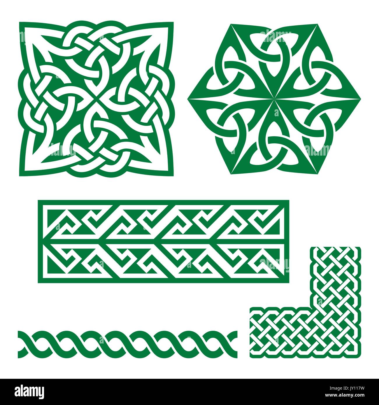 Rope braids Stock Vector Images - Alamy