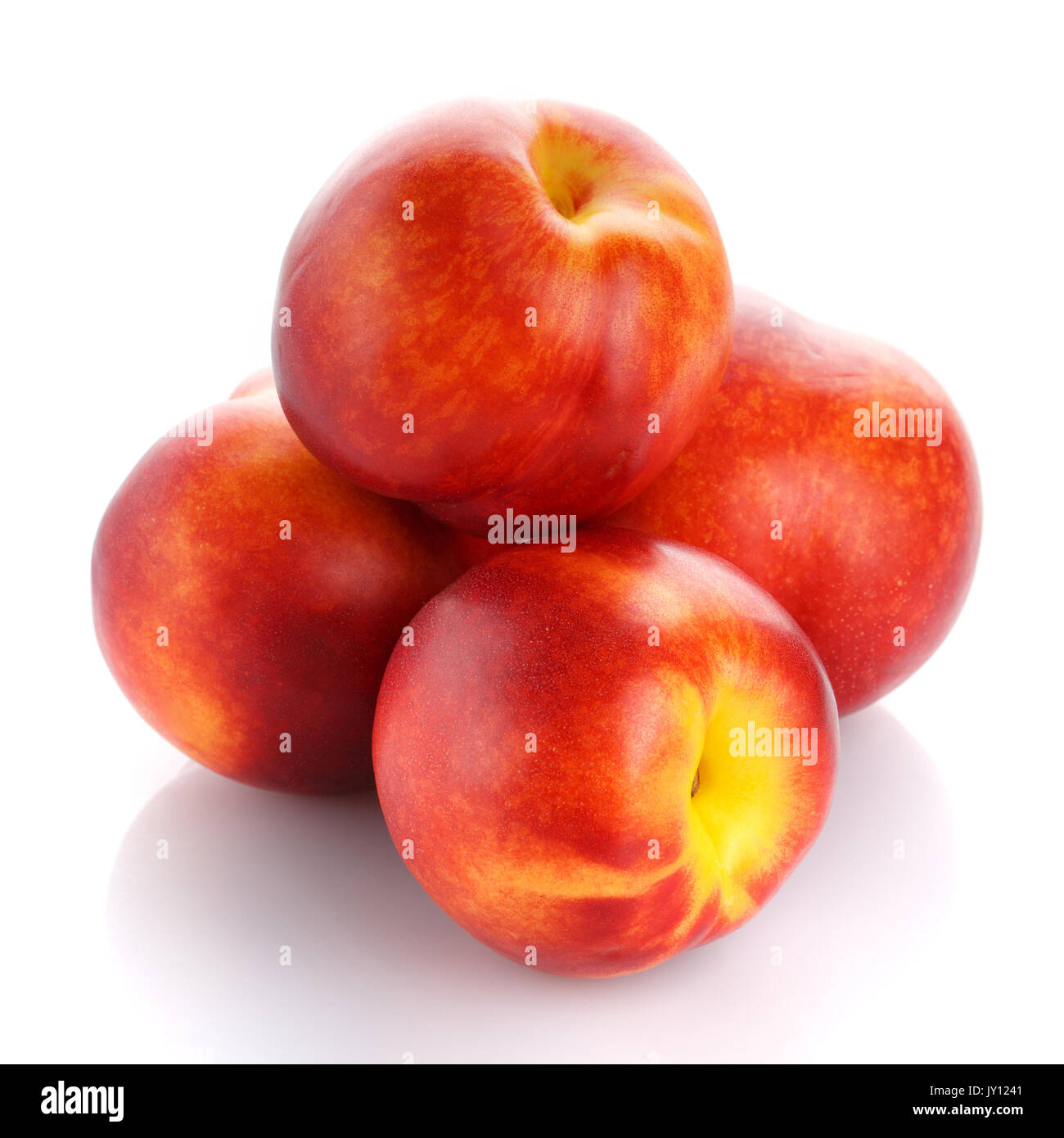 Fresh ripe red peaches hi-res stock photography and images - Alamy