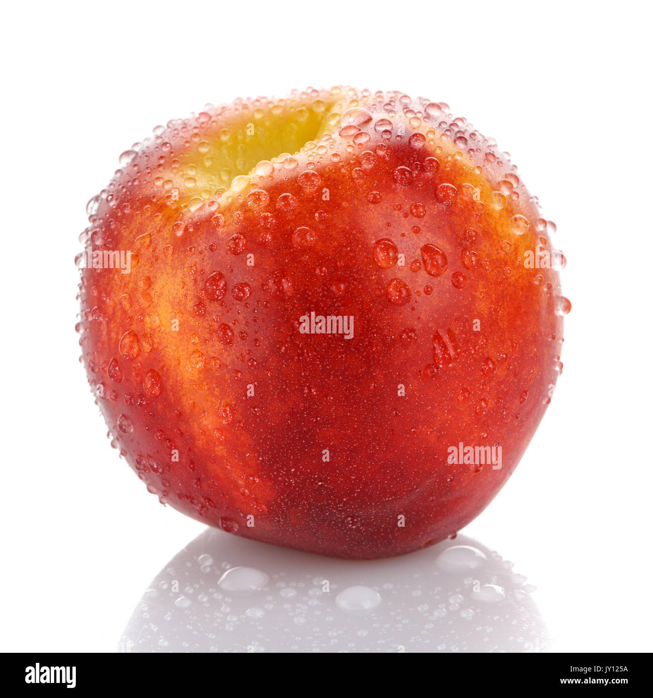 Peach with water drop hi-res stock photography and images - Alamy