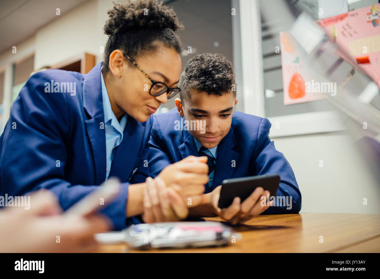 Secondary school smart uniform hi-res stock photography and images - Alamy