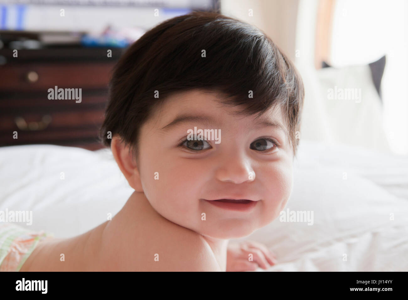 Cute Hispanic Baby Boy