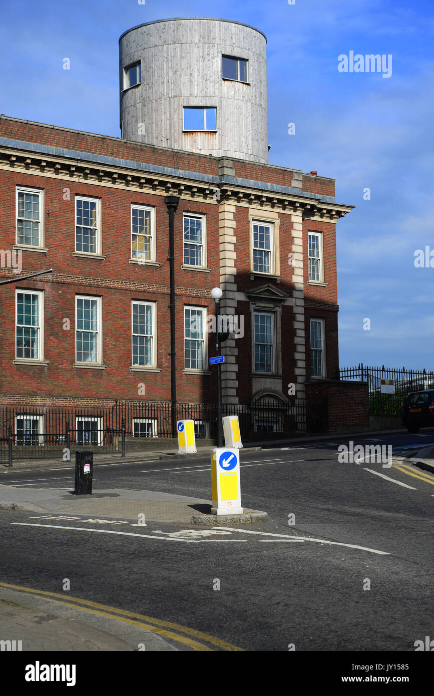 House with circular tower hi-res stock photography and images - Alamy
