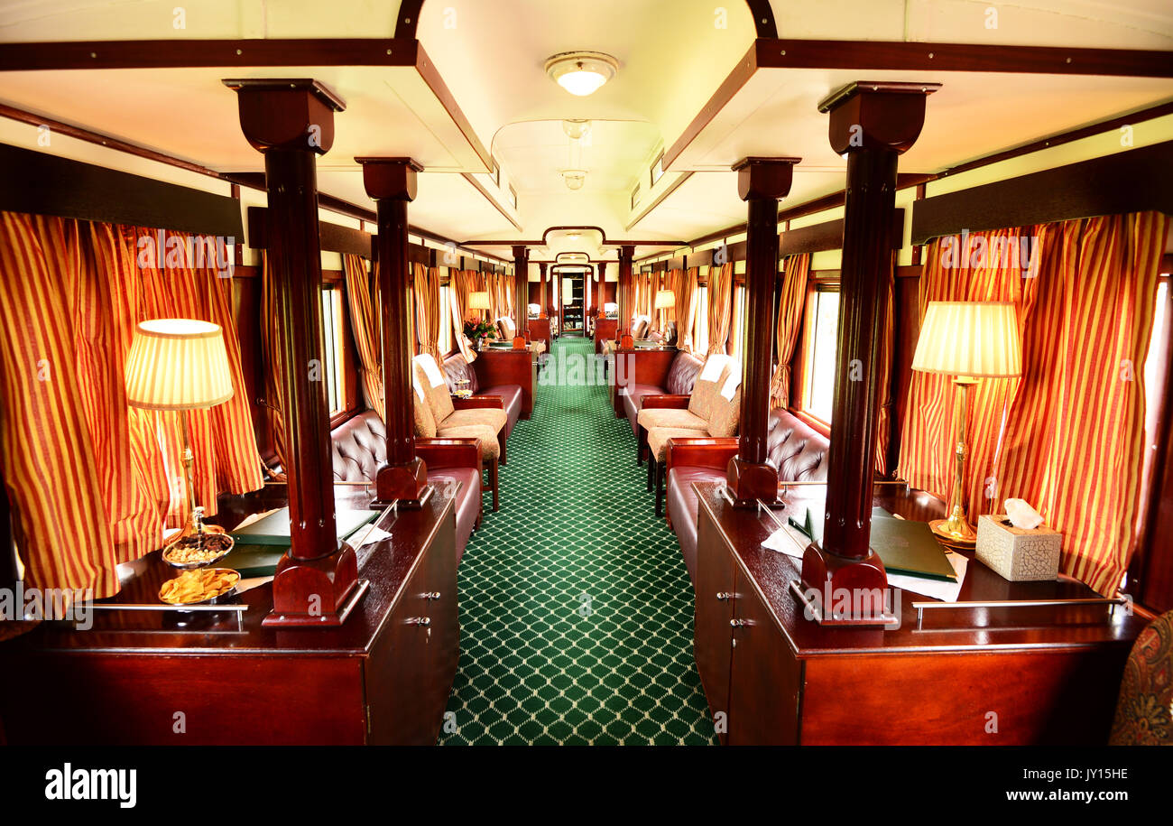 Rovos Train - Pretoria-Victoria Falls Stock Photo - Alamy