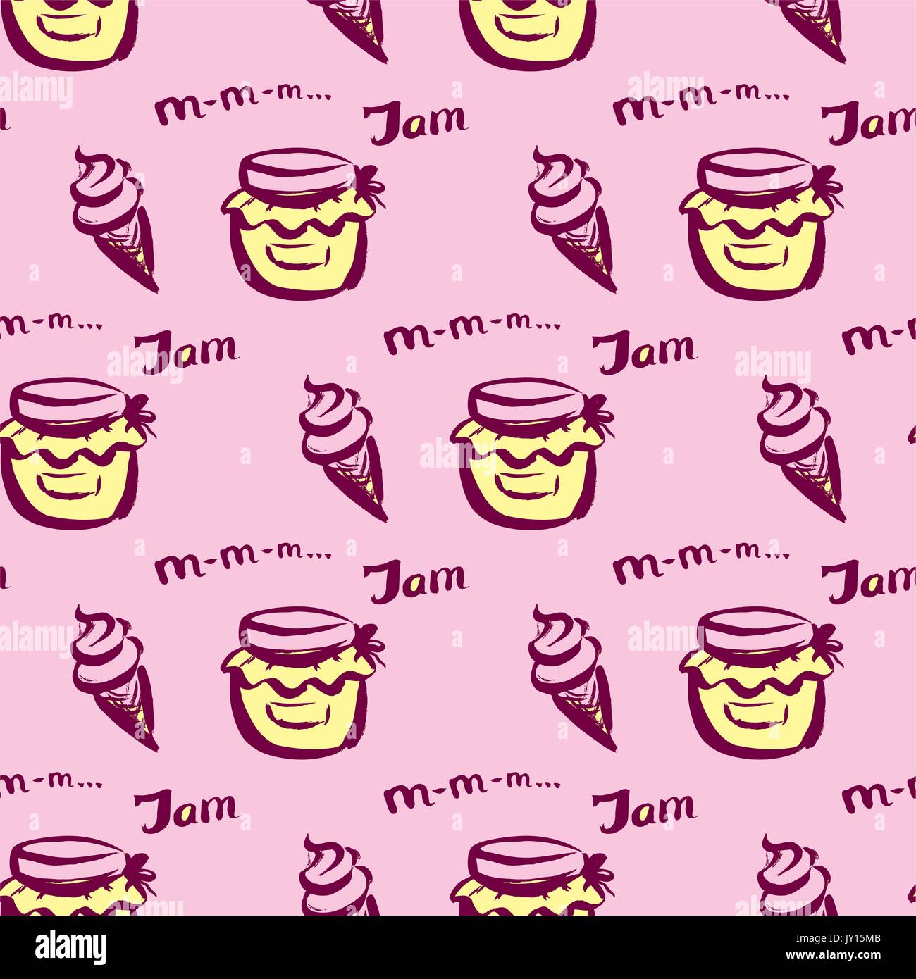 Jam cocktails Stock Vector Images - Alamy