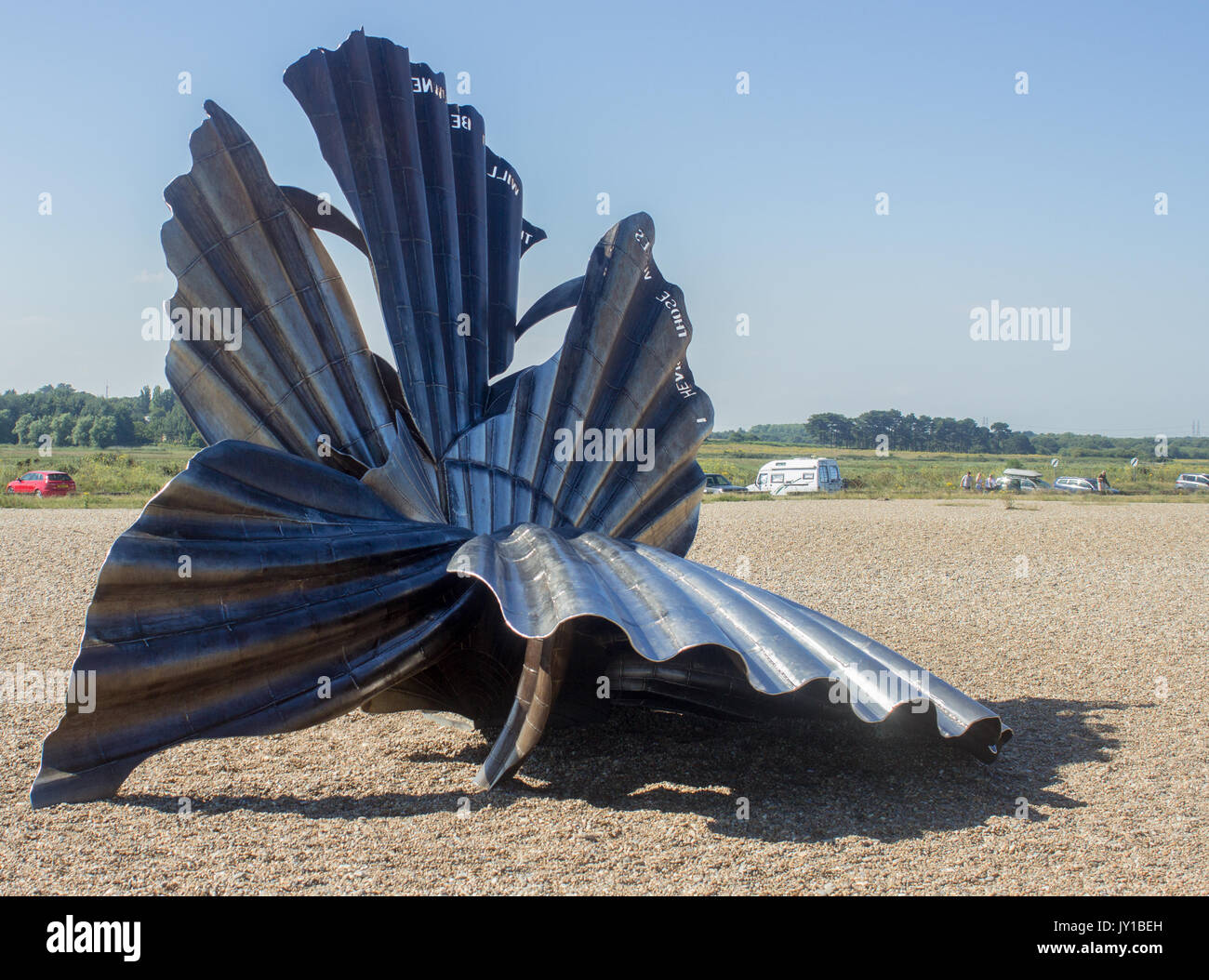 SHELL SCULPTURE BY MAGGI HAMBLING Stock Photo - Alamy