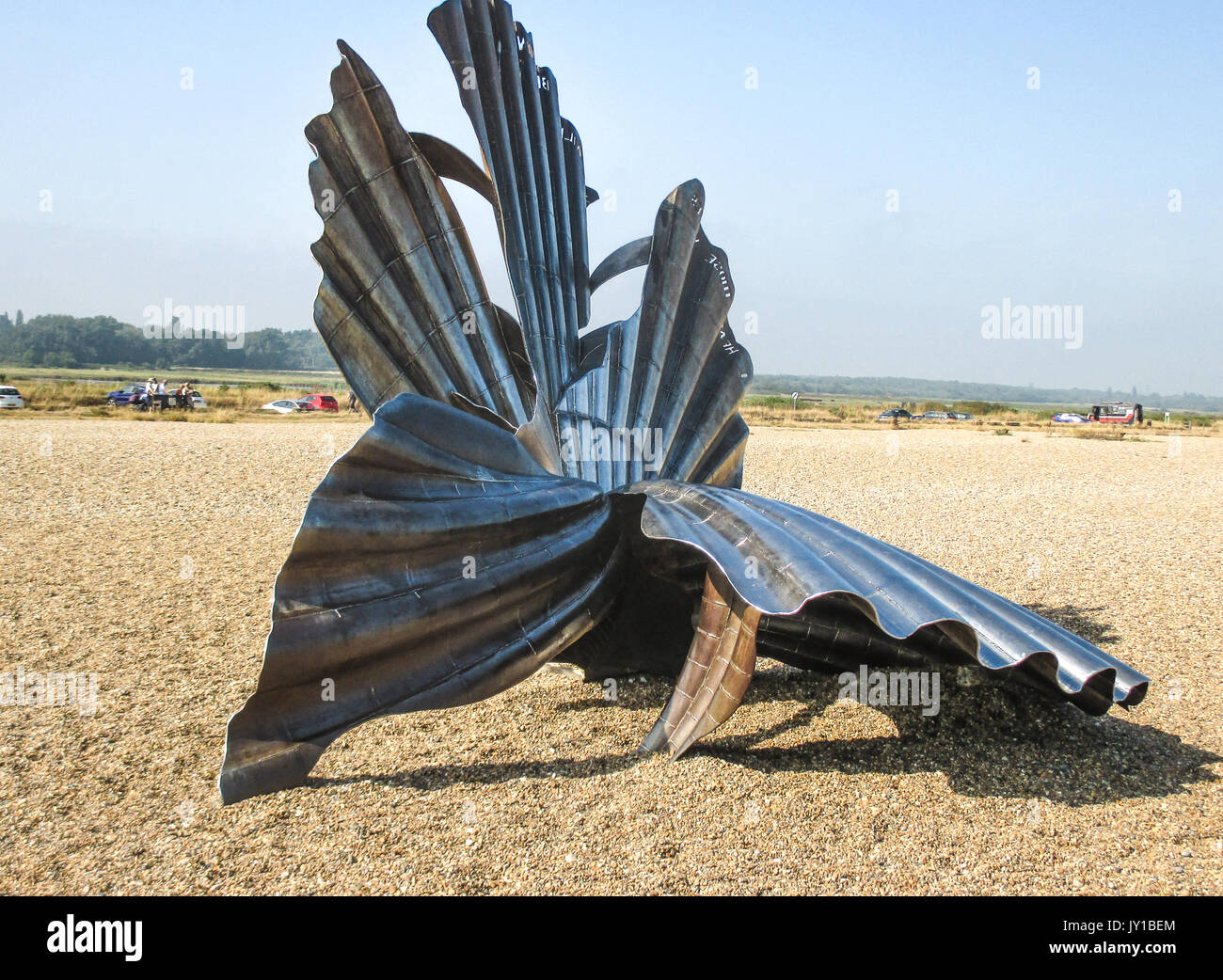 SHELL SCULPTURE BY MAGGI HAMBLING Stock Photo - Alamy
