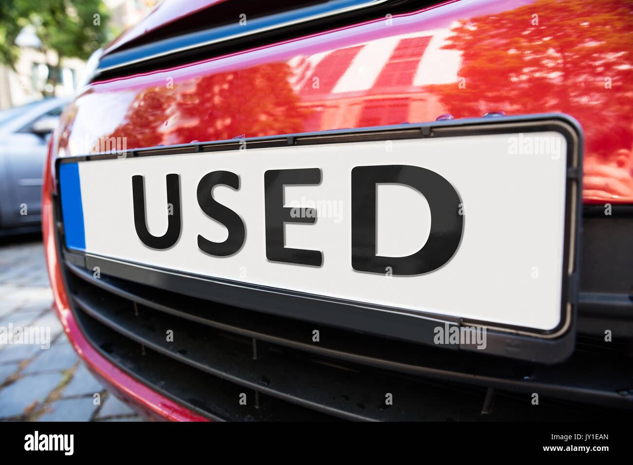 License plate frame hi-res stock photography and images - Alamy