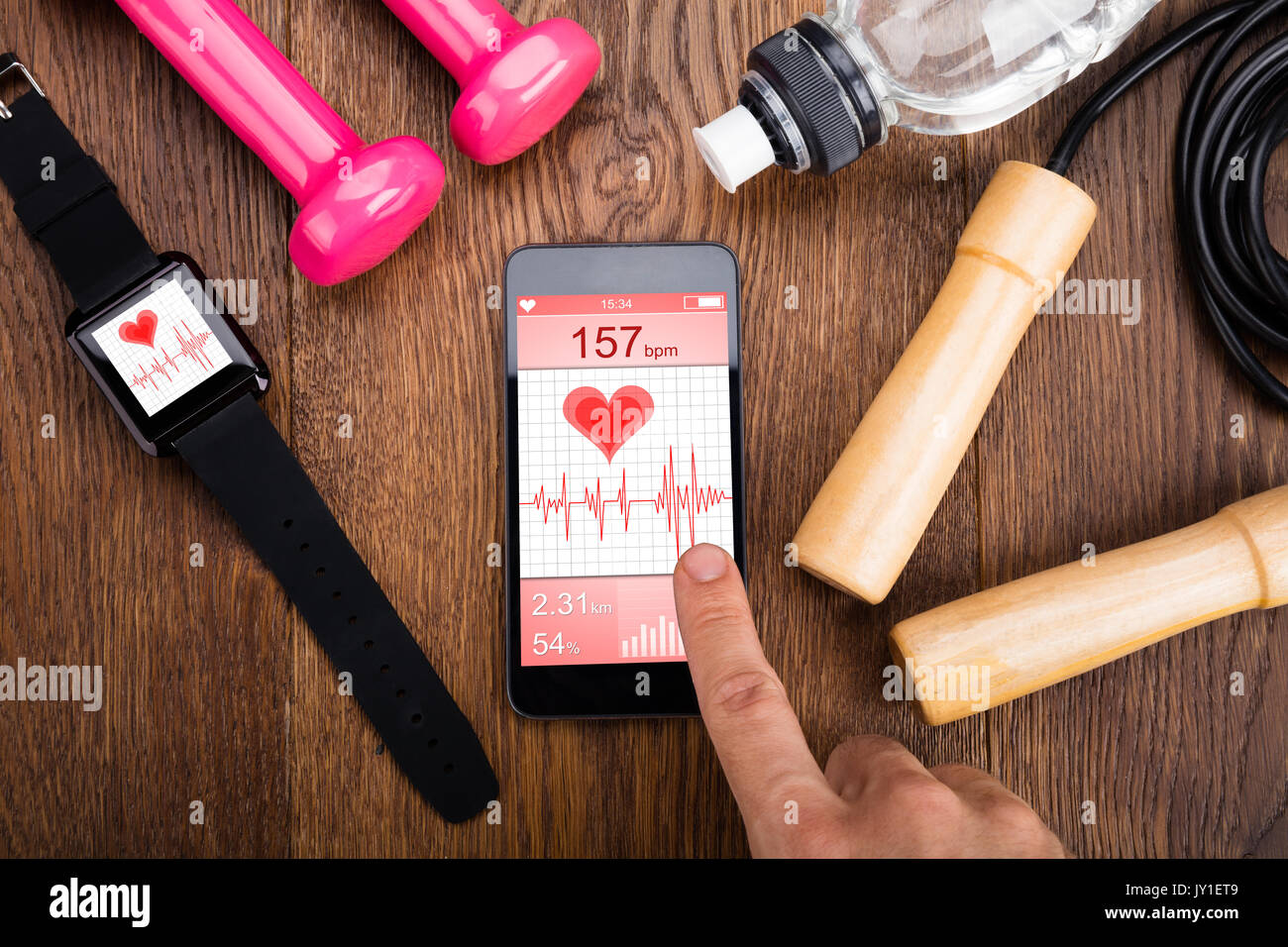 Checking equipment gym hi-res stock photography and images - Alamy