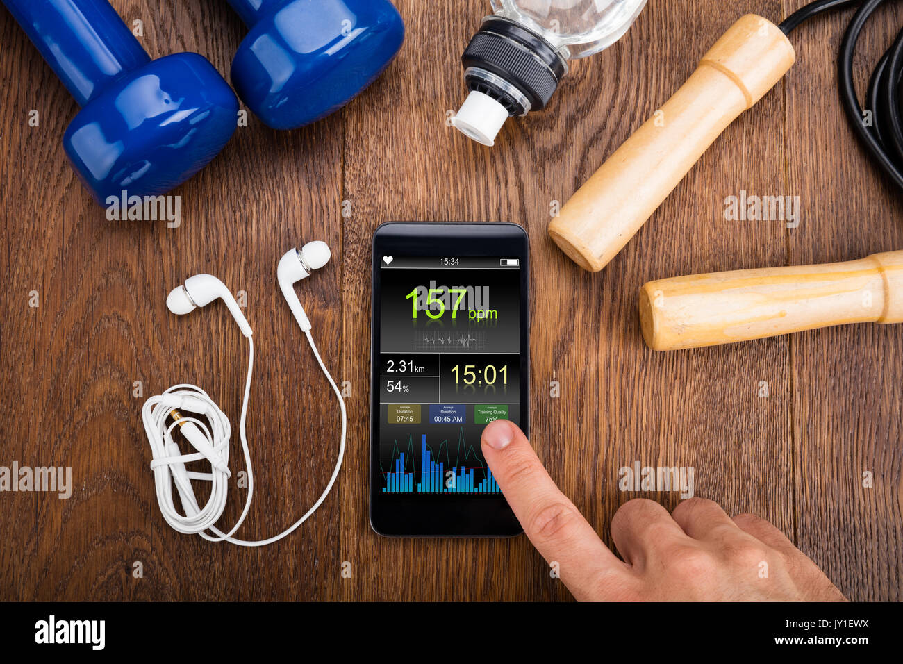 High heart rate screen hi-res stock photography and images - Alamy
