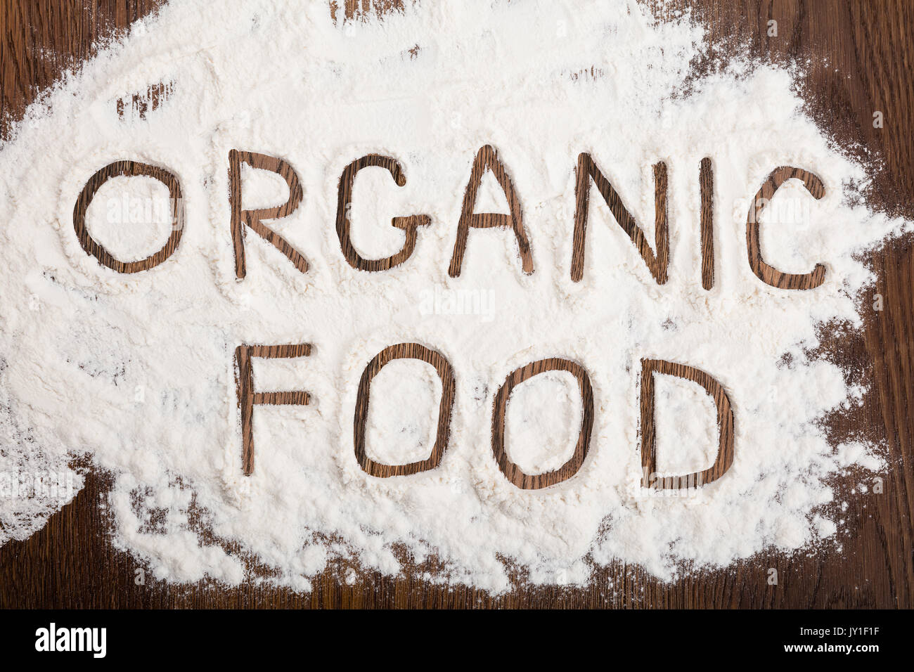 Alphabet of flour hi-res stock photography and images - Alamy