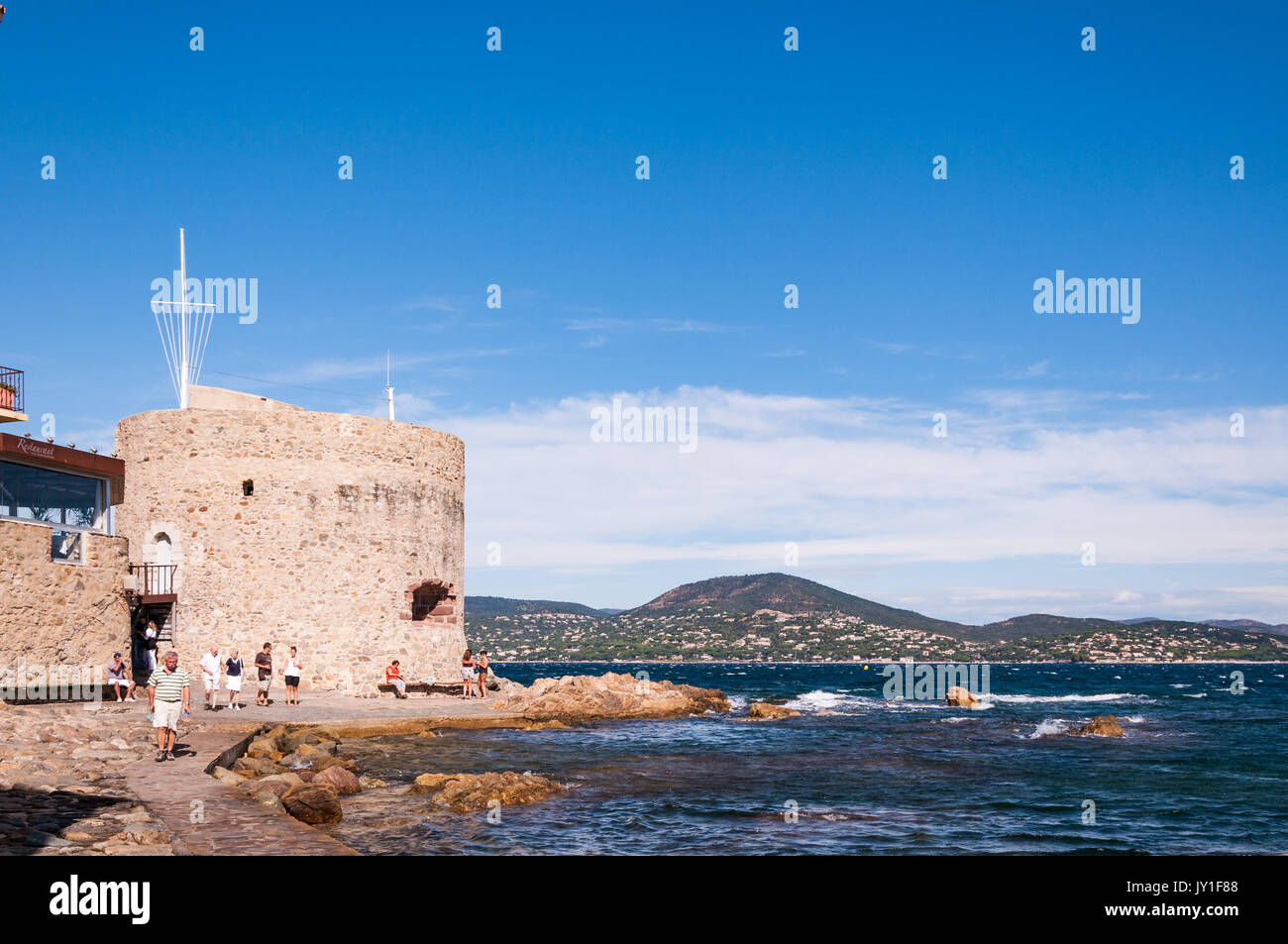 Tour Portalet in Saint-Tropez, France Stock Photo - Alamy