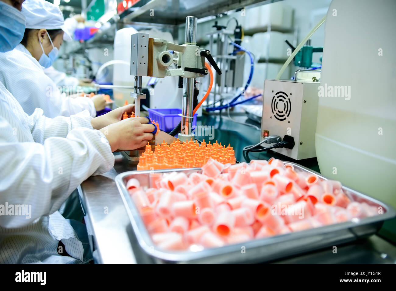 Juice production line hi-res stock photography and images - Alamy