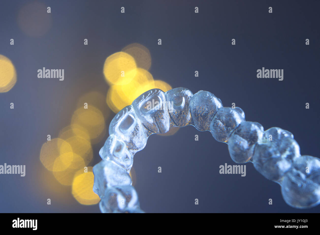 Invisible teeth retainers orthodontic brackets. Plastic modern ...