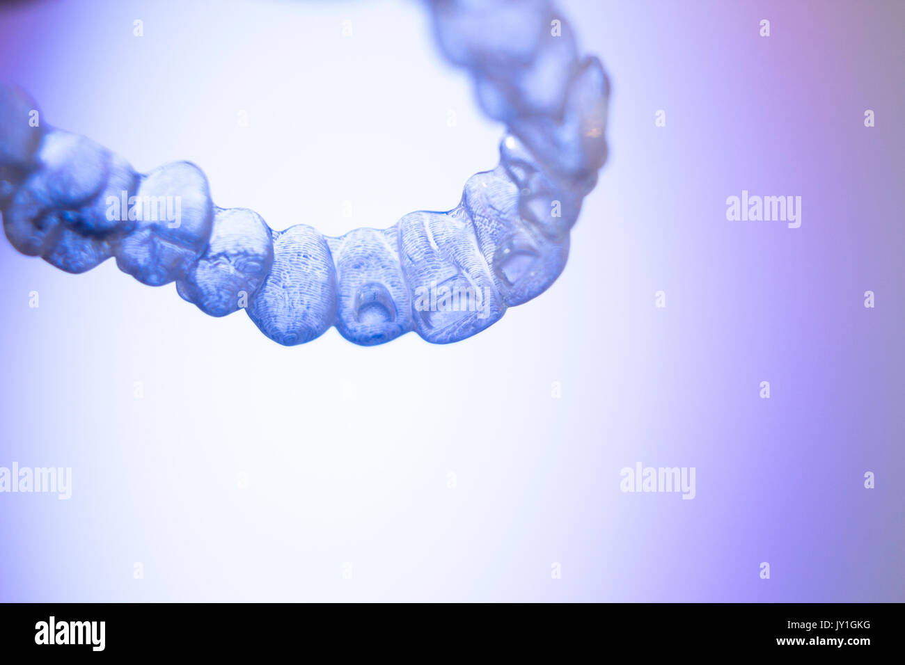 Invisible teeth retainers orthodontic brackets. Plastic modern ...