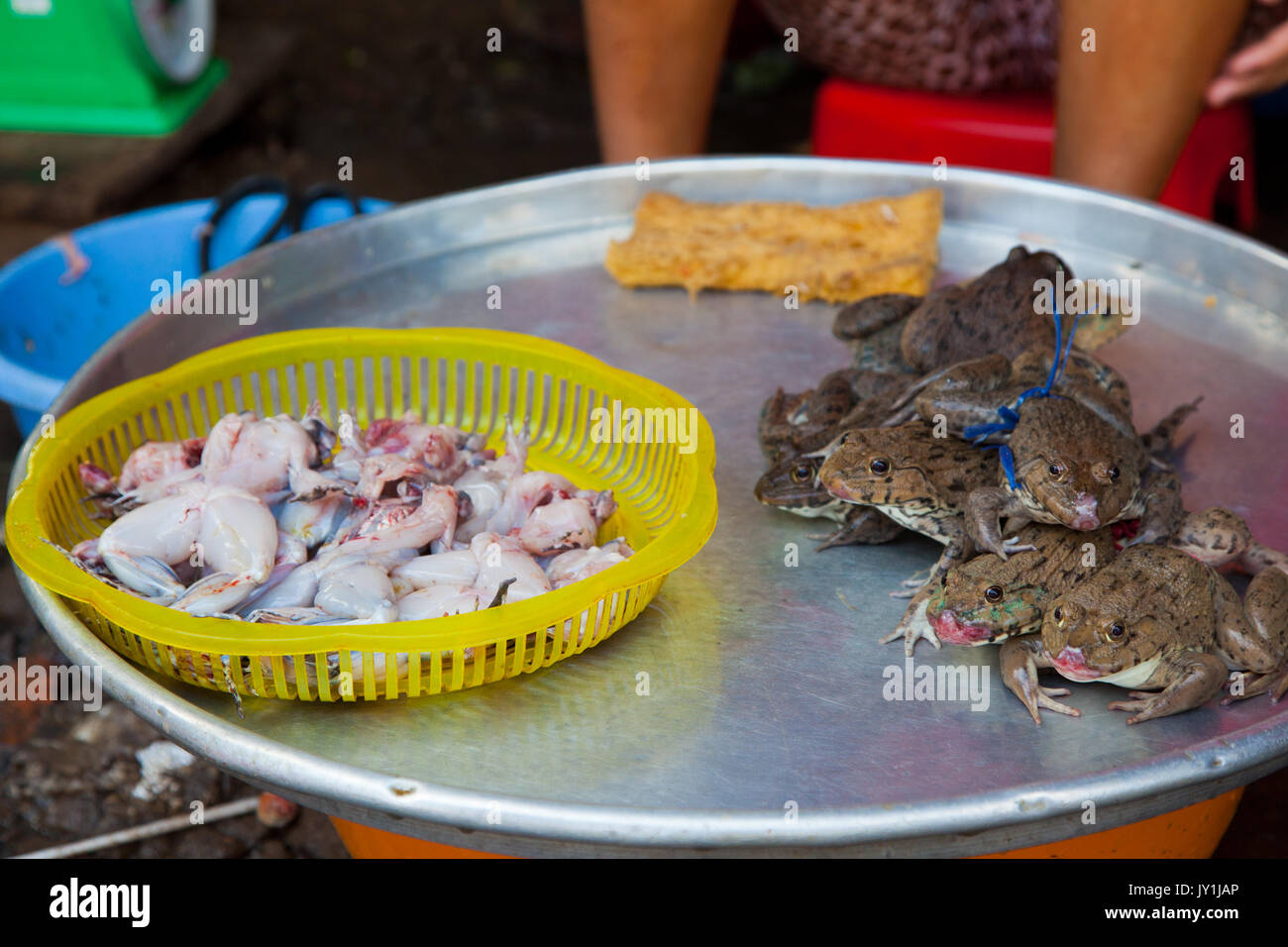 Eat frog asia hi-res stock photography and images - Alamy