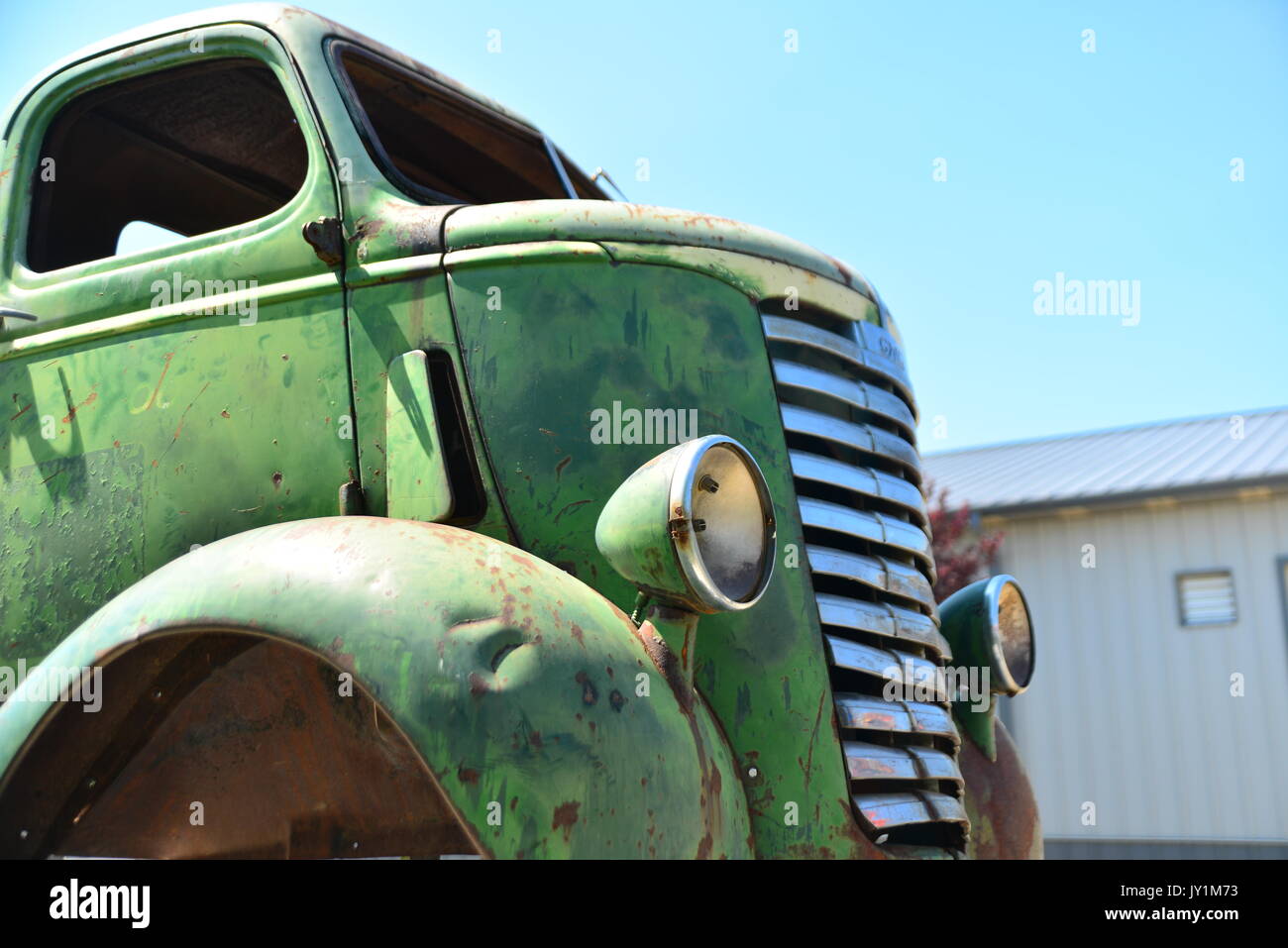 Restoration Truck Cab Stock Photo - Alamy
