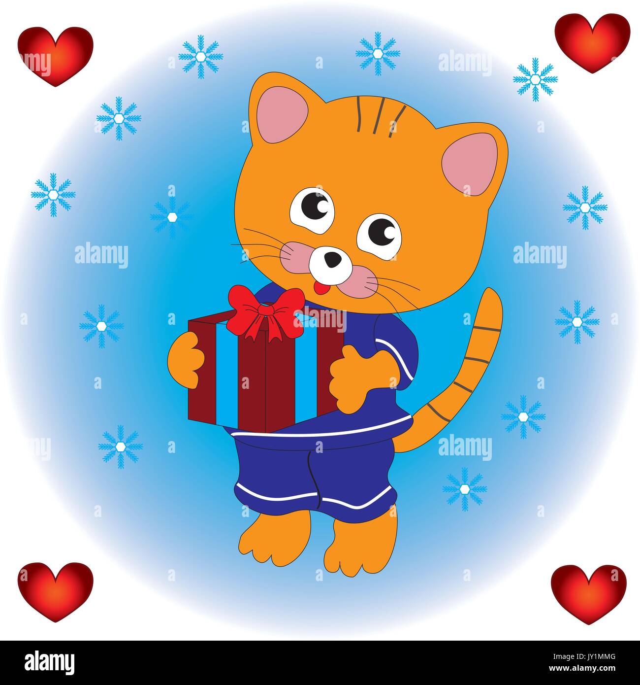 Gift box christmas theme Stock Vector Images - Alamy