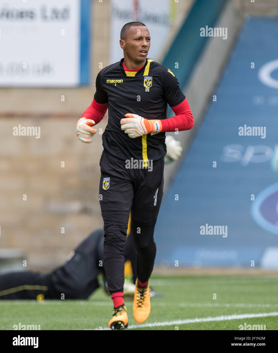 Goalkeeper Eloy ROOM of Vitesse during the Friendly match between ...
