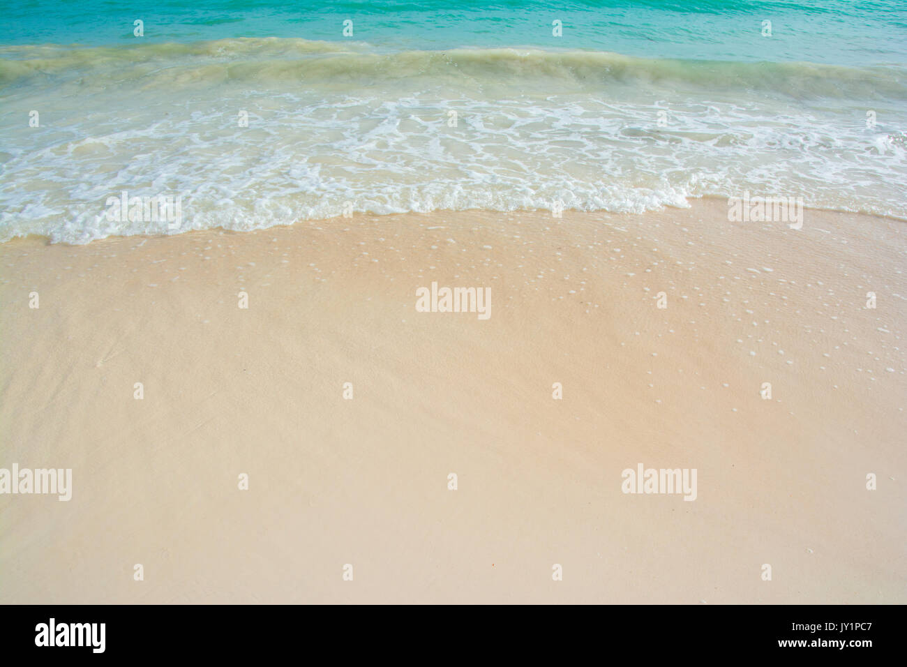 beautiful wave of ocean on the beach Stock Photo - Alamy