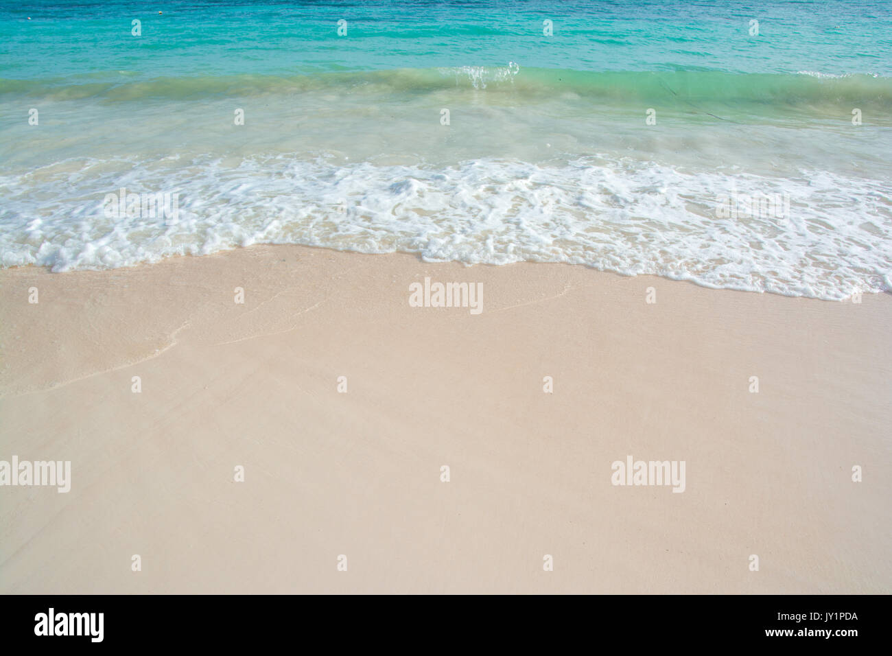 beautiful wave of ocean on the beach Stock Photo - Alamy