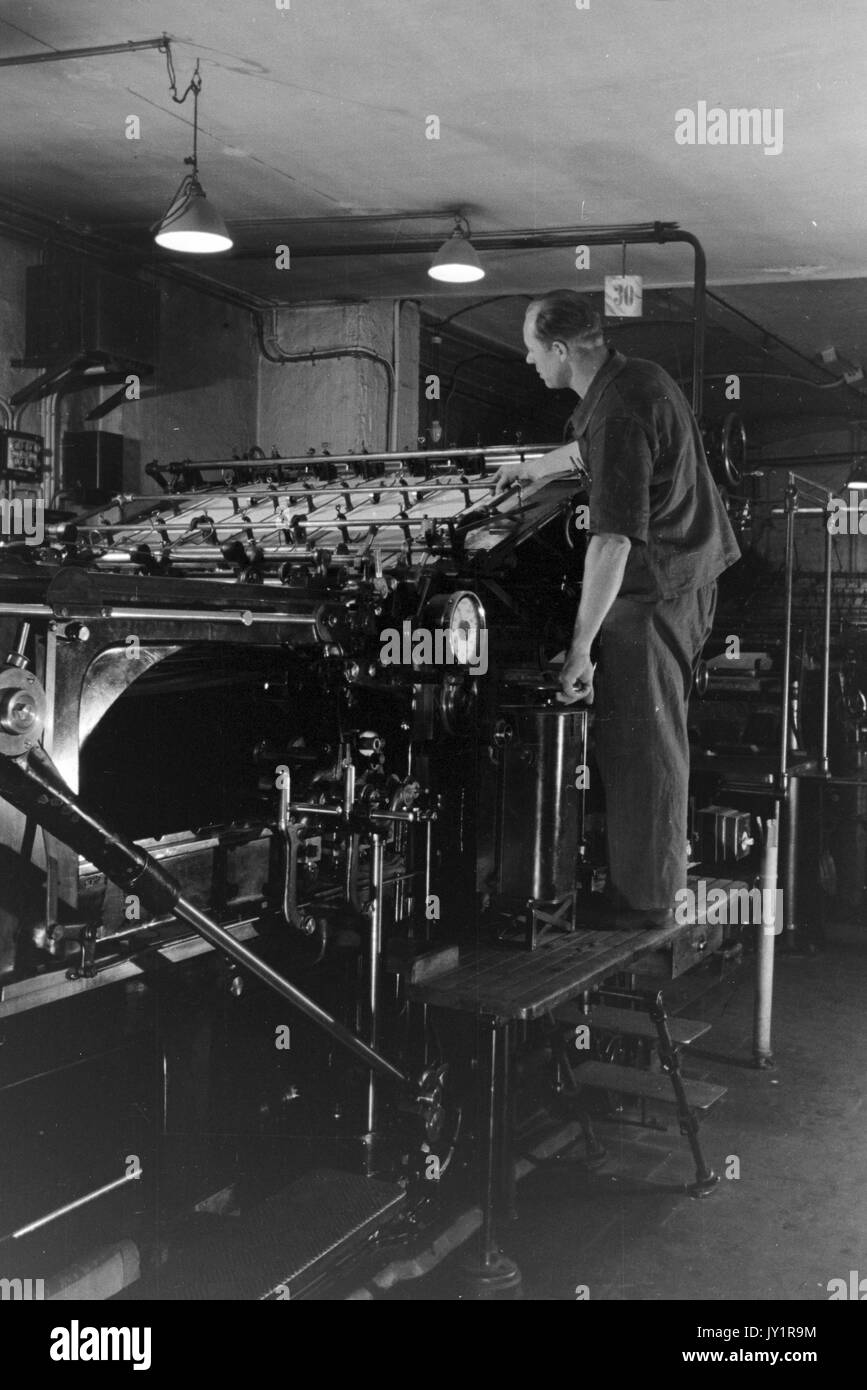 Rotary Printing Press High Resolution Stock Photography and Images - Alamy