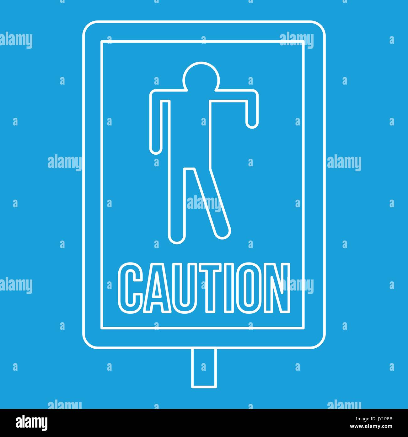 Zombie road sign icon, outline style Stock Vector Image & Art - Alamy