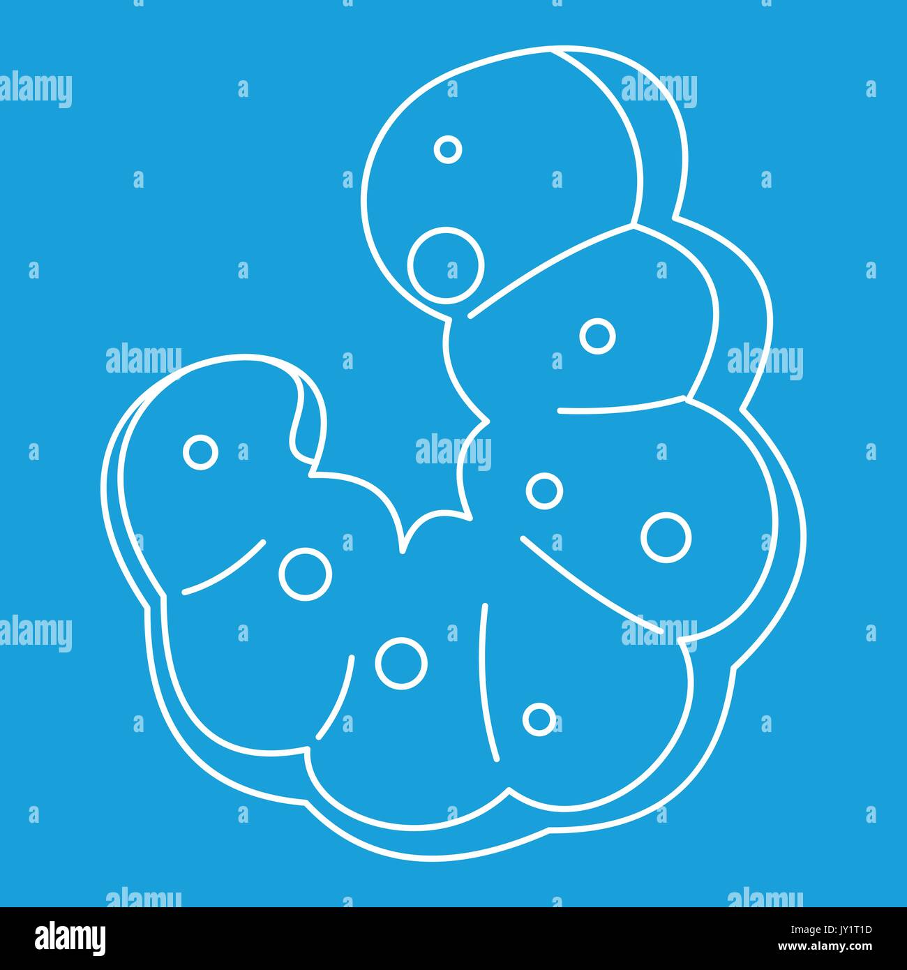 Maggot icon, outline style Stock Vector Image & Art - Alamy