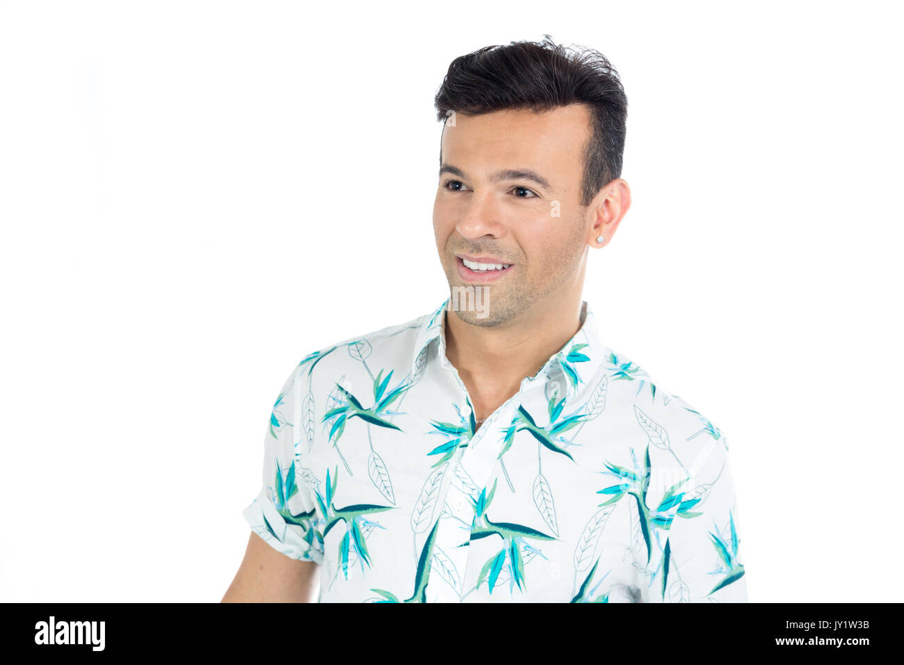 Semi Profile Face High Resolution Stock Photography and Images - Alamy