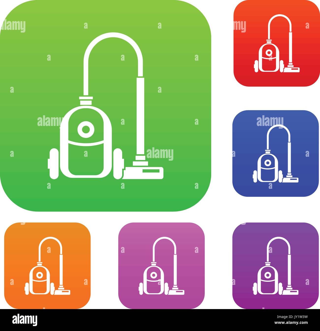 Vacuum cleaner set collection Stock Vector Image & Art - Alamy