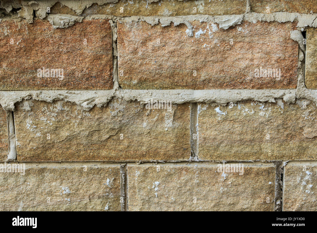 Stone and mortar walling background and texture Stock Photo - Alamy