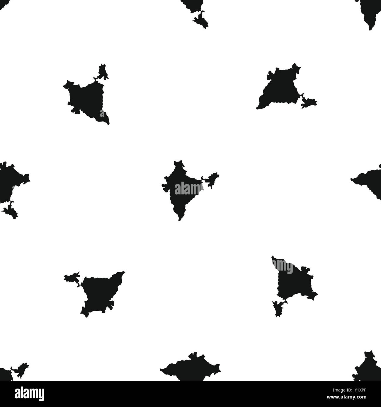 Indian map pattern seamless black Stock Vector Image & Art - Alamy
