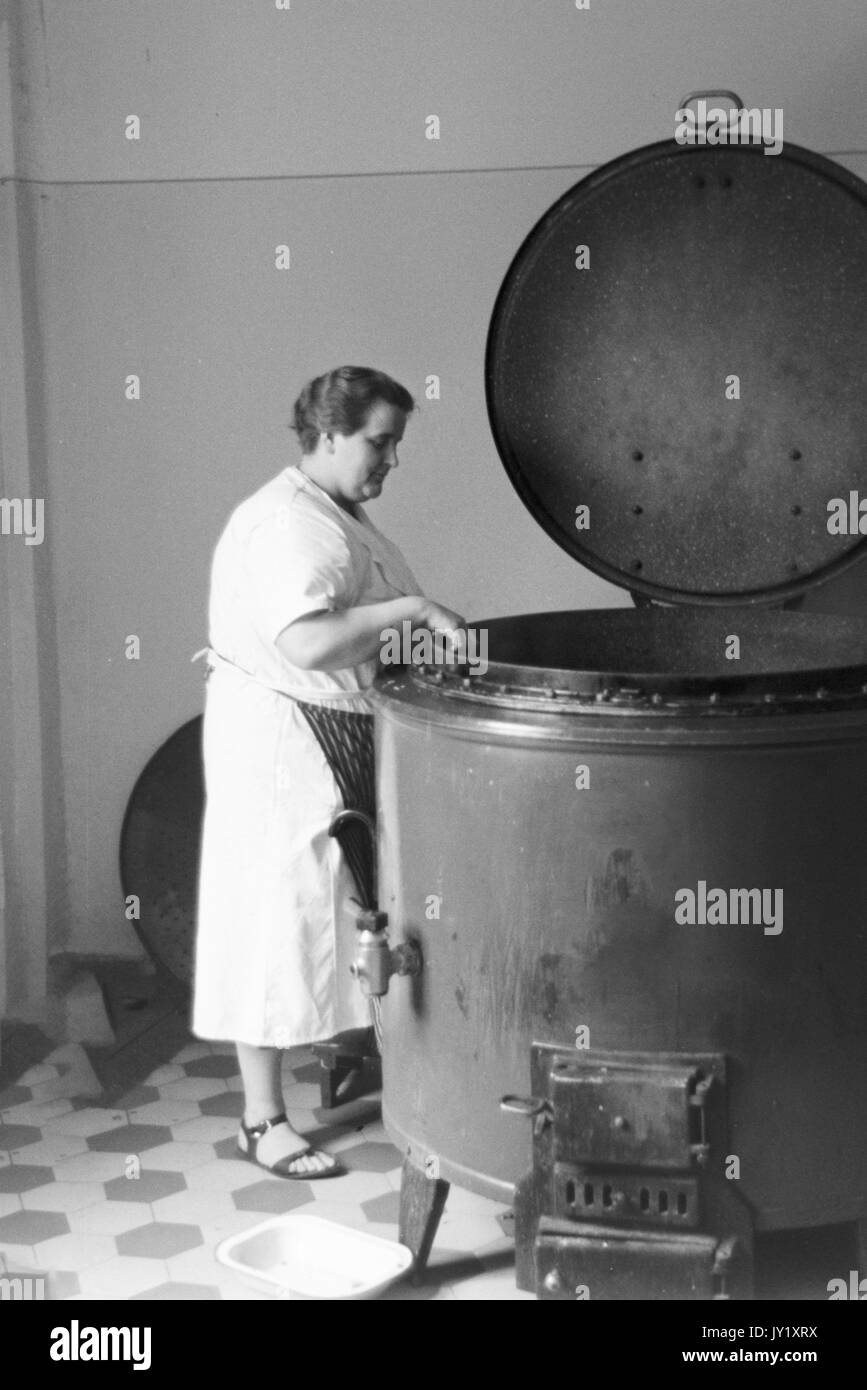 Cooking 1930s Woman High Resolution Stock Photography and Images - Alamy