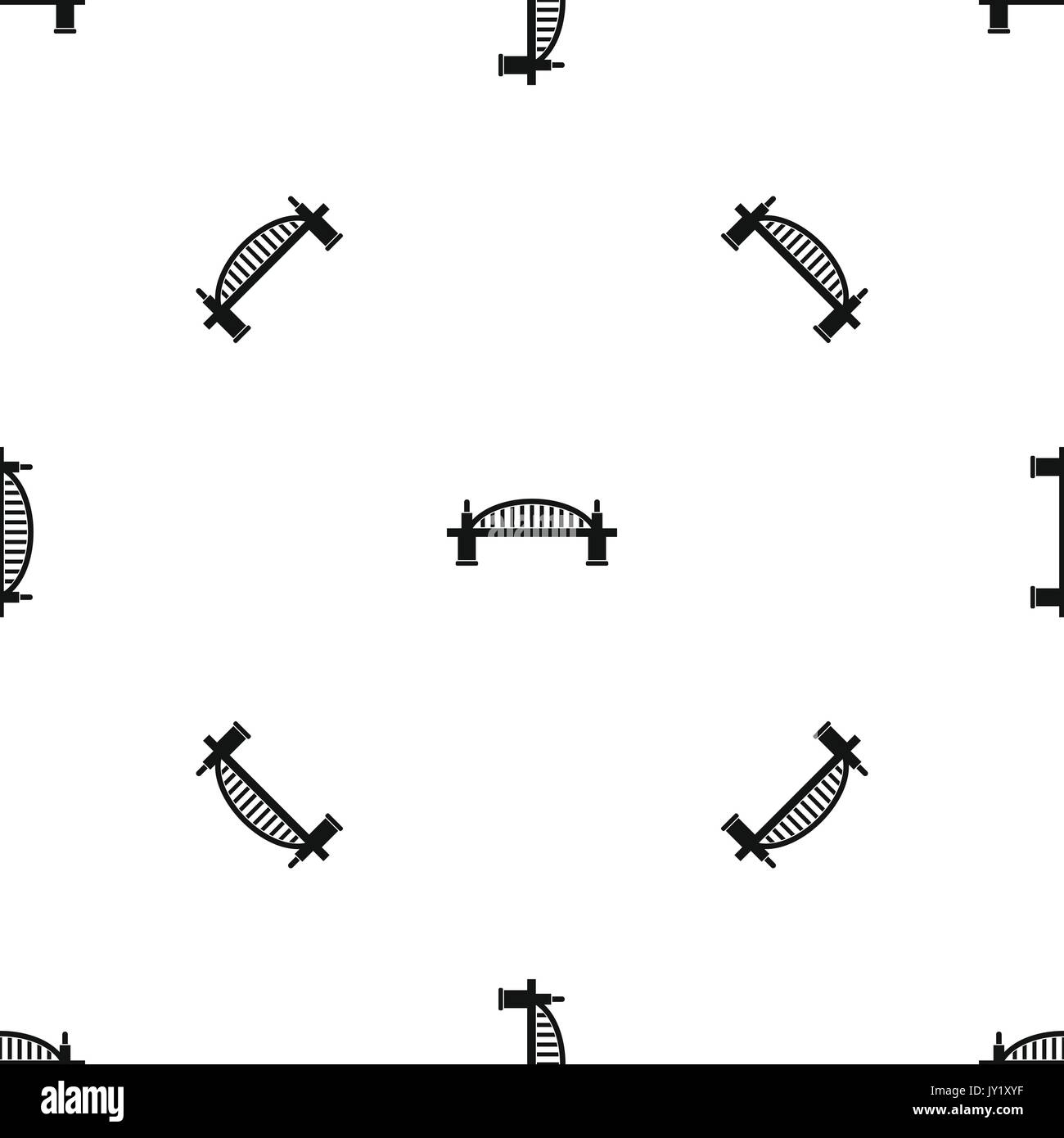 Bridge pattern seamless black Stock Vector Image & Art - Alamy