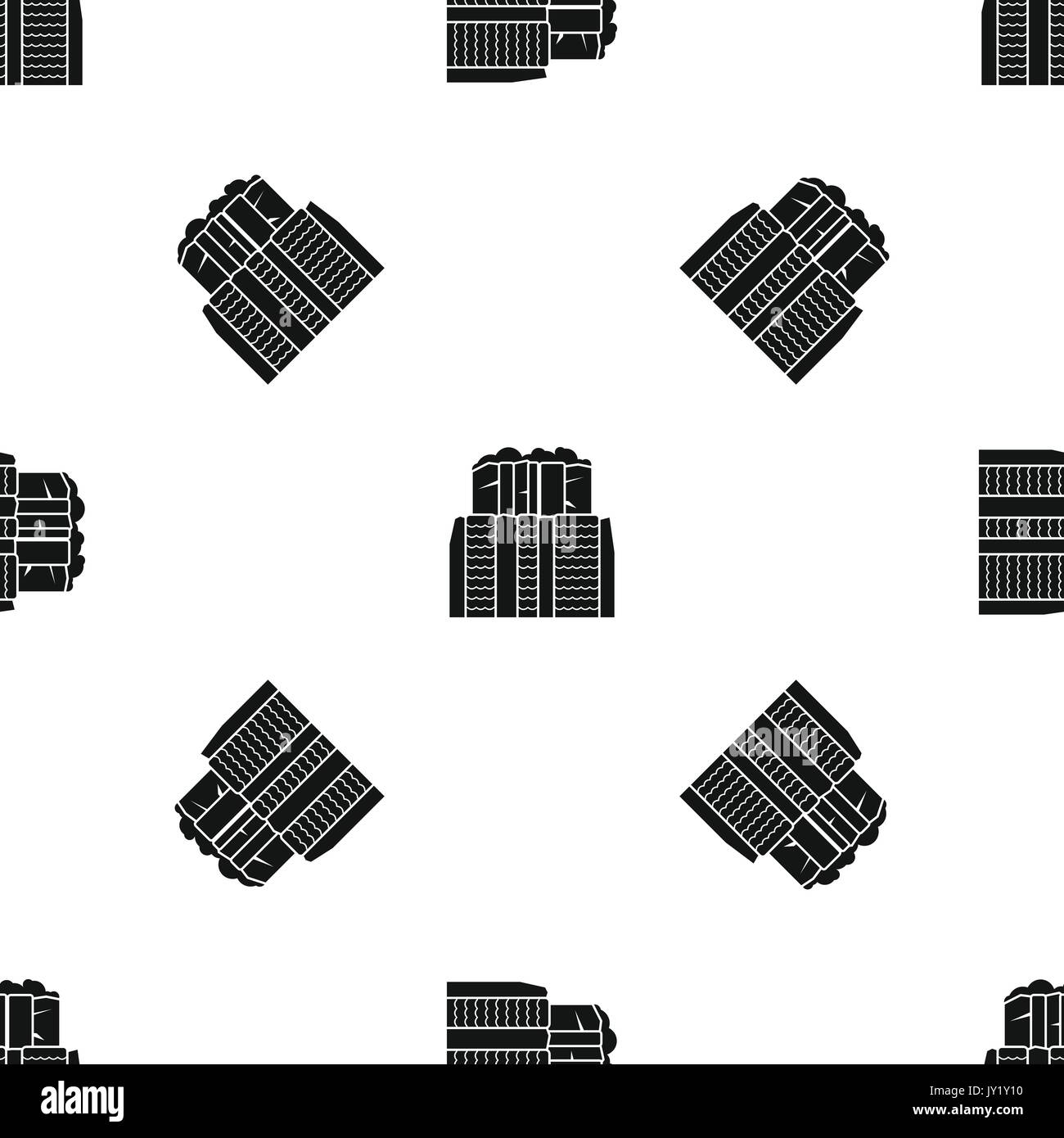 Iguazu falls, Argentina pattern seamless black Stock Vector Image & Art ...