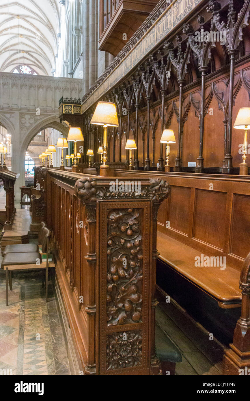 Gothic choir gallery hi-res stock photography and images - Alamy