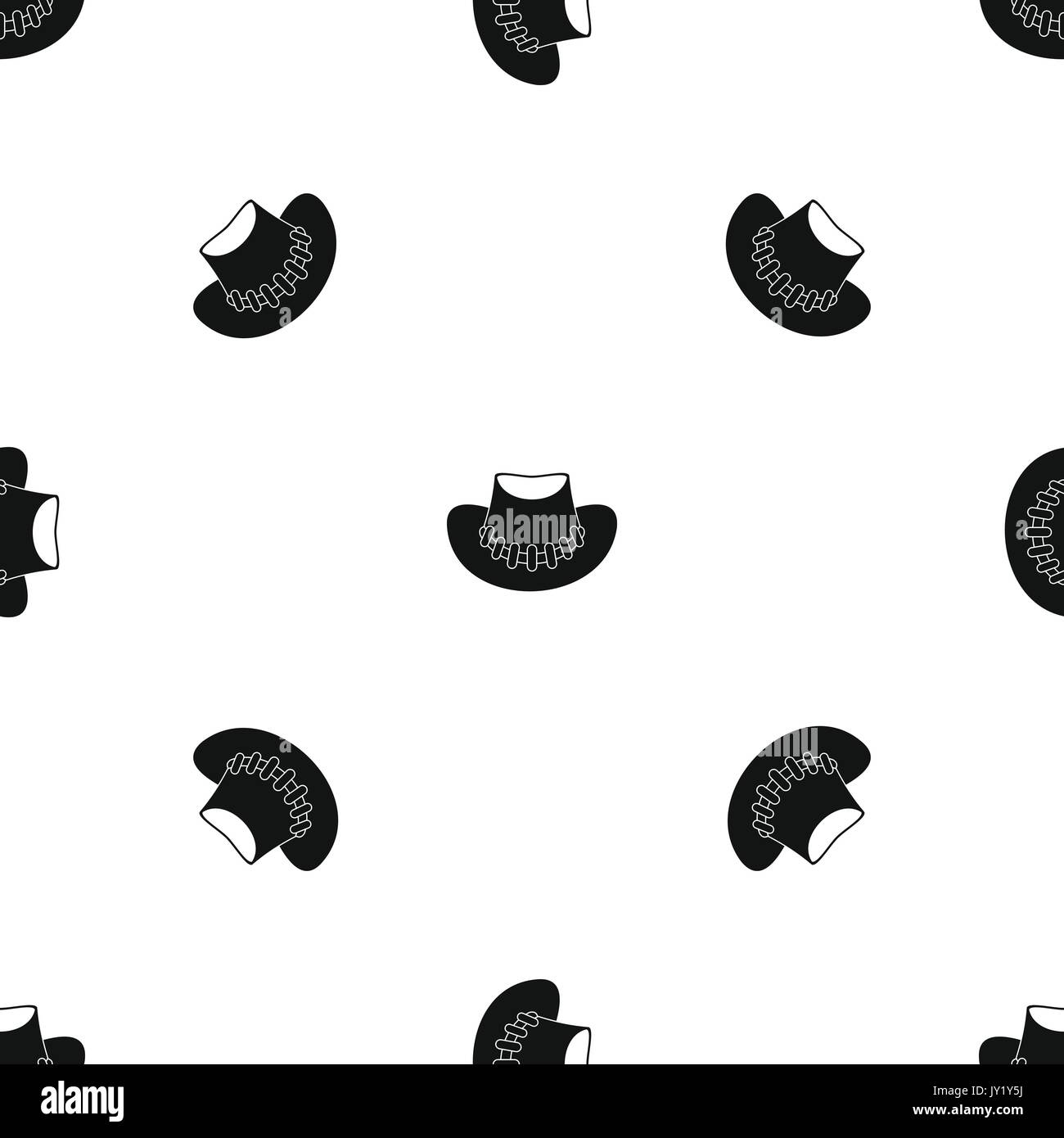 Cowboy hat pattern seamless black Stock Vector Image & Art - Alamy
