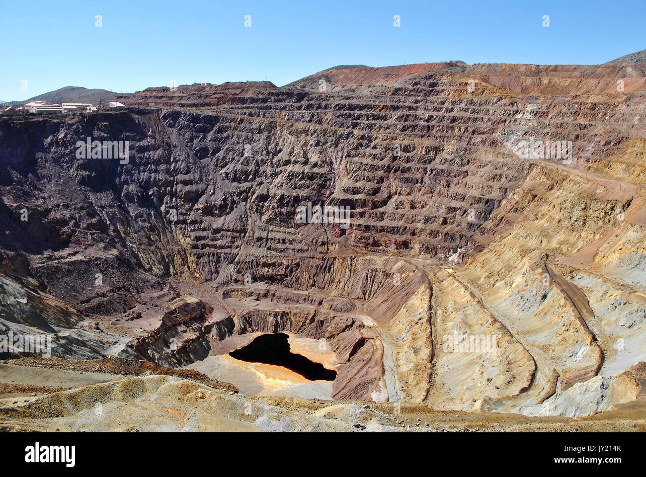 copper mine in Bisbee Arizona Stock Photo - Alamy