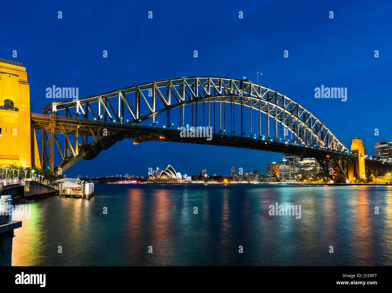 Bridge harbor landmarks bridges hi-res stock photography and images - Alamy