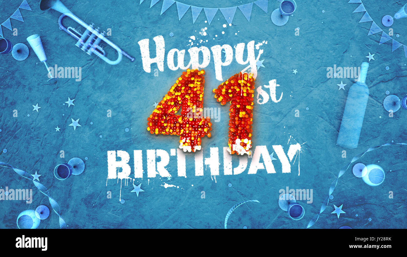 41st birthday party hi-res stock photography and images - Alamy