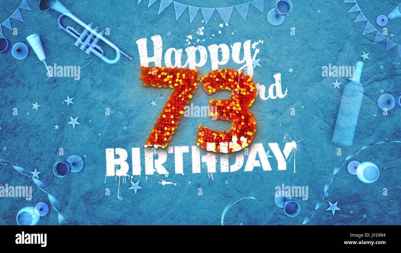 73rd birthday celebration hi-res stock photography and images - Alamy