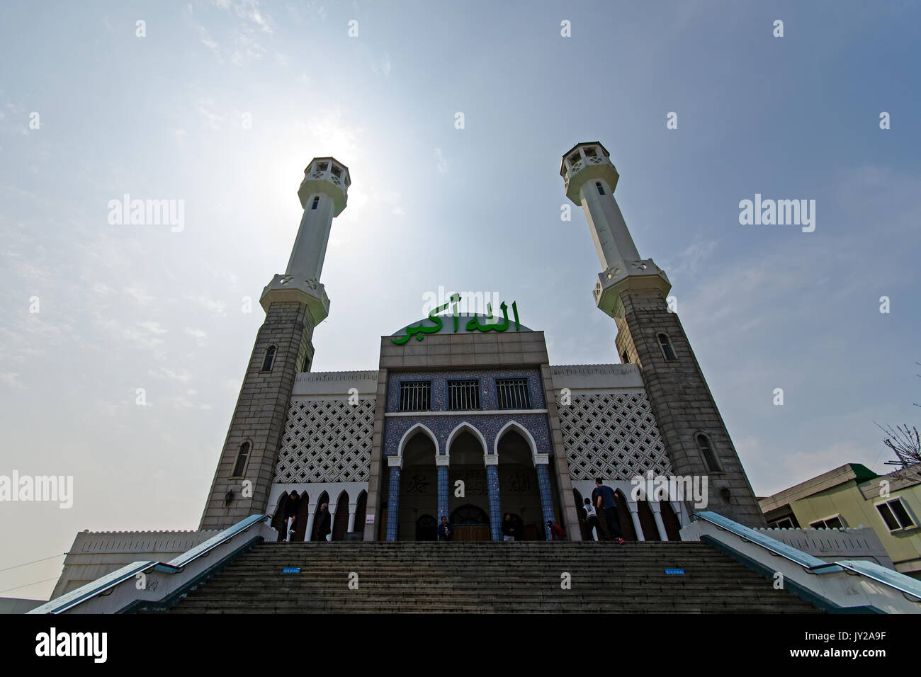 Seoul, South Korea - April 07, 2017: The Seoul Central Mosque is the ...