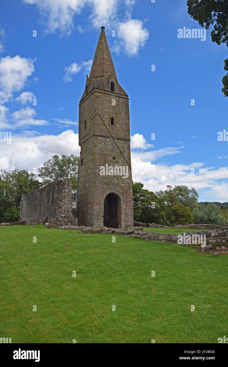 Restenneth Priory Ruins, by Forfar, Angus, Scotland Stock Photo - Alamy