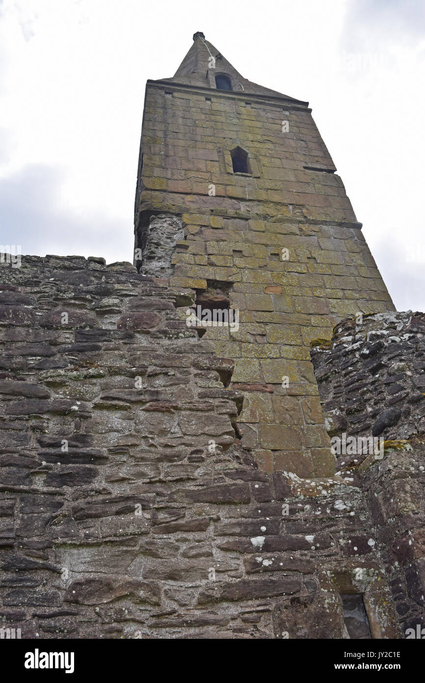 Restenneth Priory Ruins, by Forfar, Angus, Scotland Stock Photo - Alamy